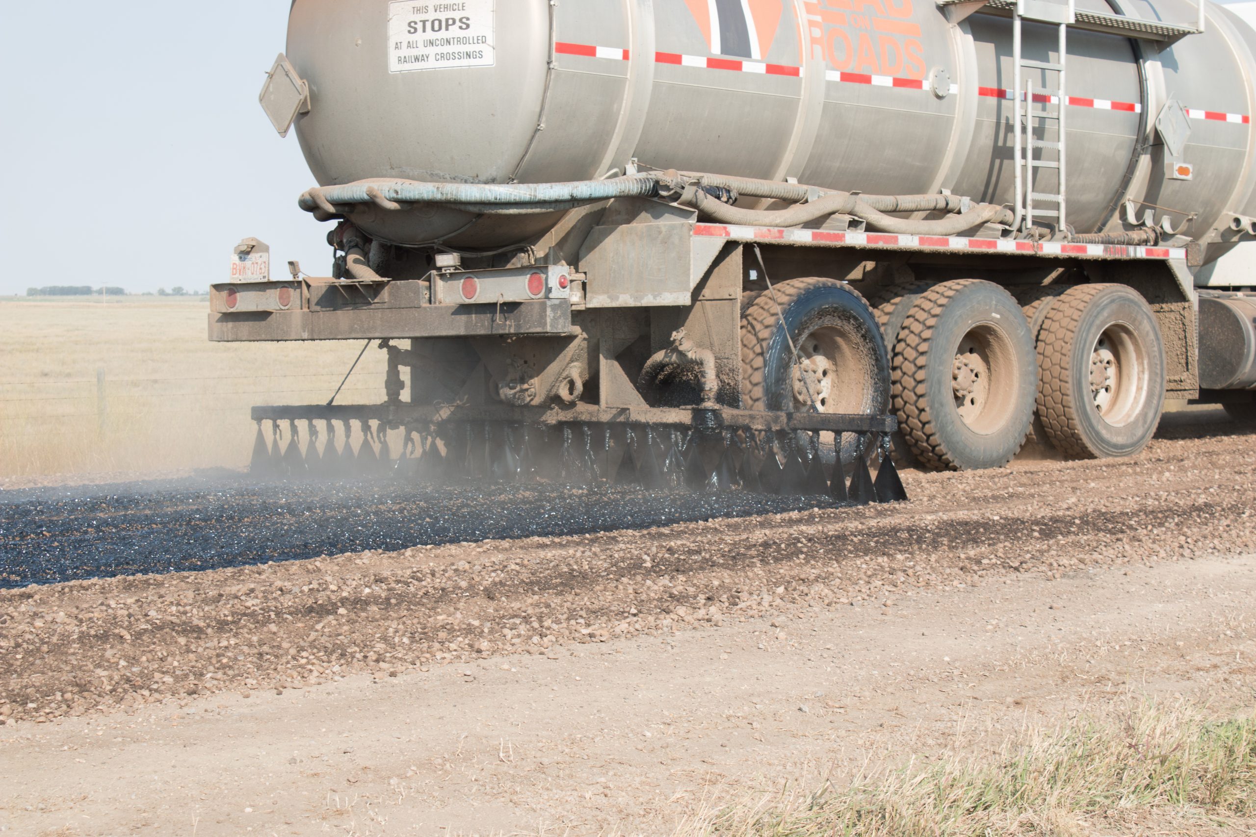 Custom Application | Lignosulfonate | Dust Control | Tack Coat - Alberta
