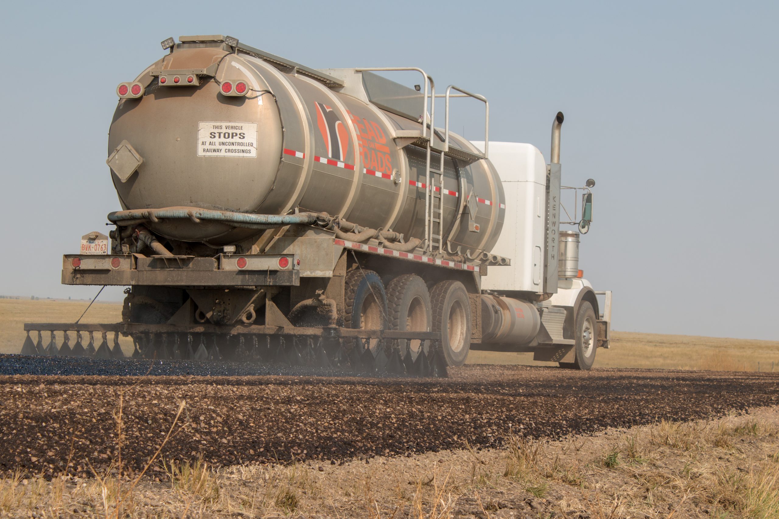 Custom Application | Lignosulfonate | Dust Control | Tack Coat - Alberta